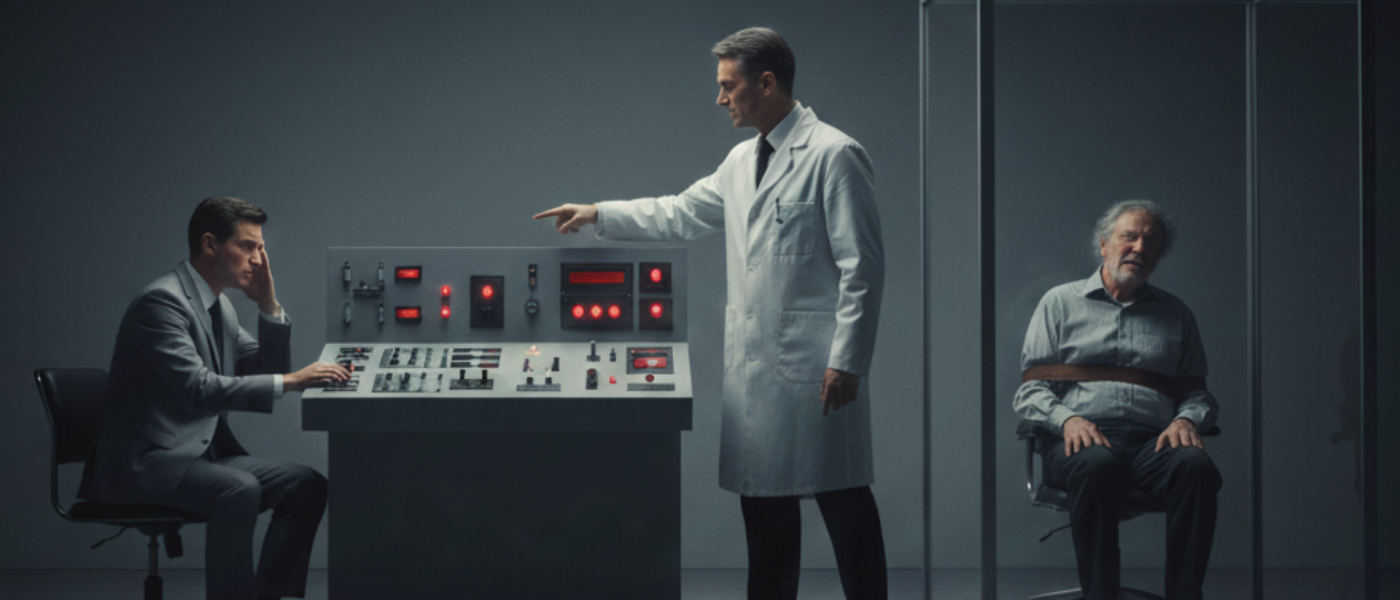 L'expérience de Milgram : quand l'autorité suspend le jugement moral ...